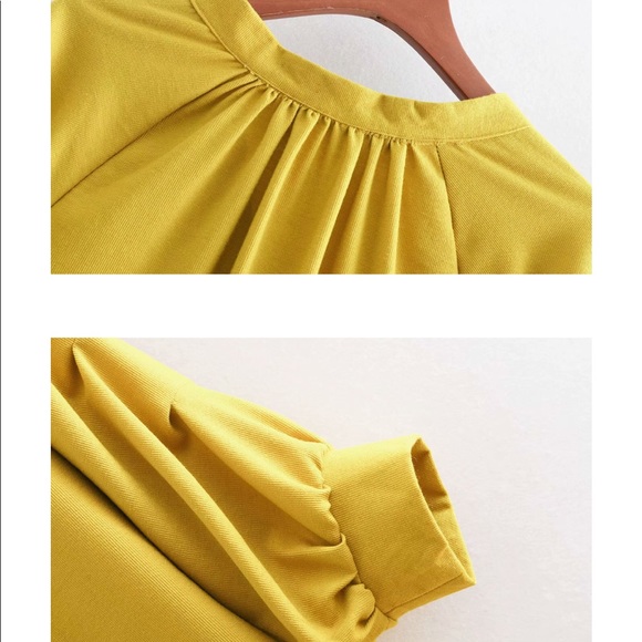 Dresses | Kin Dress In Mustard Yellow | Poshmark